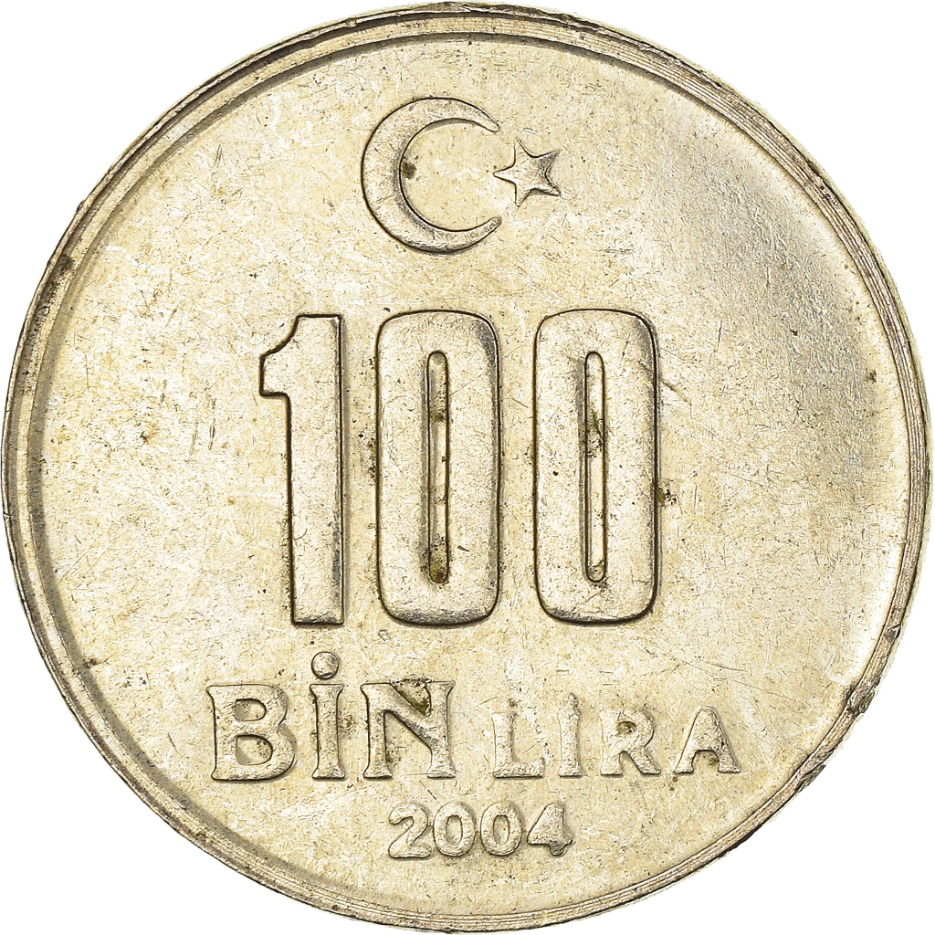[#1000189] moneda, turquía, 100000 lira, 100 bi - Compra venta en ...