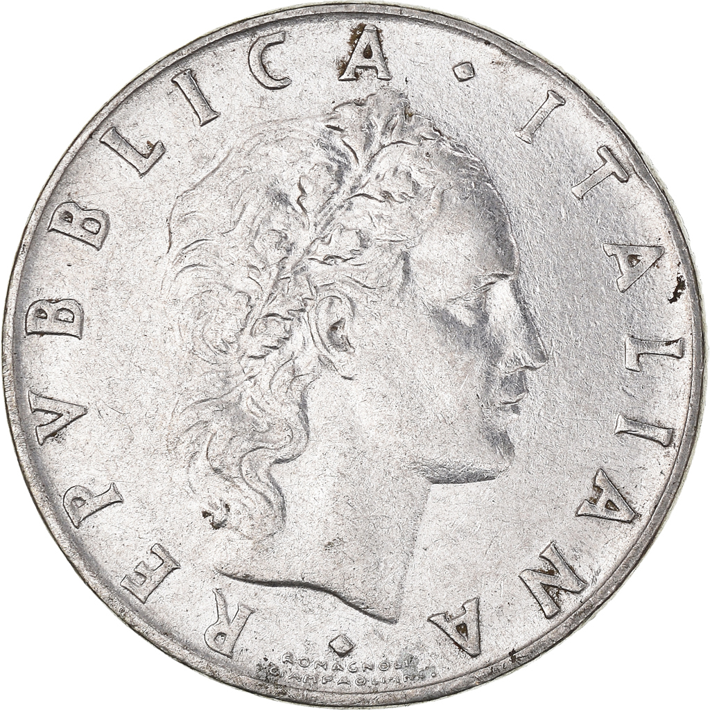 Coin, Italy, 50 Lire, 1966 | European Coins