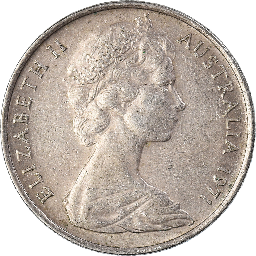 Coin, Australia, 5 Cents, 1971 | Australian & Oceanian Coins