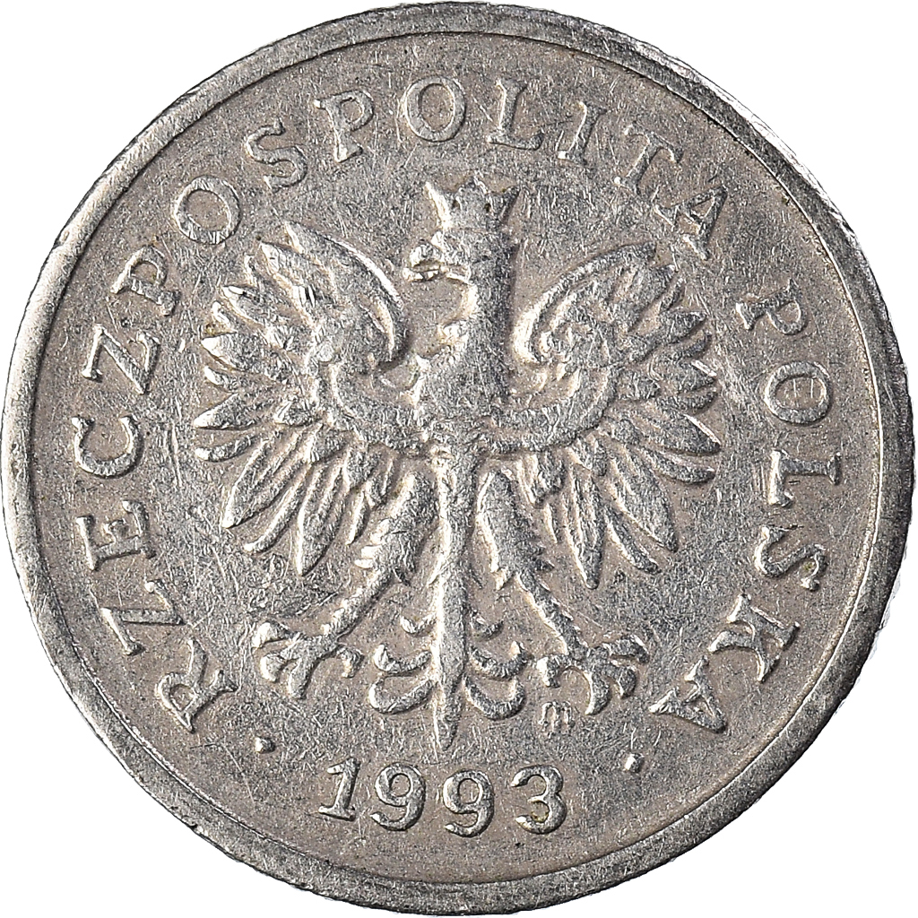 Coin, Poland, 10 Groszy, 1993 | European Coins