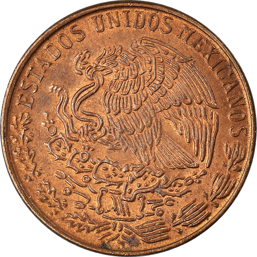 Coin, Mexico, 5 Centavos, 1974 | North & Central American and Caribbean ...