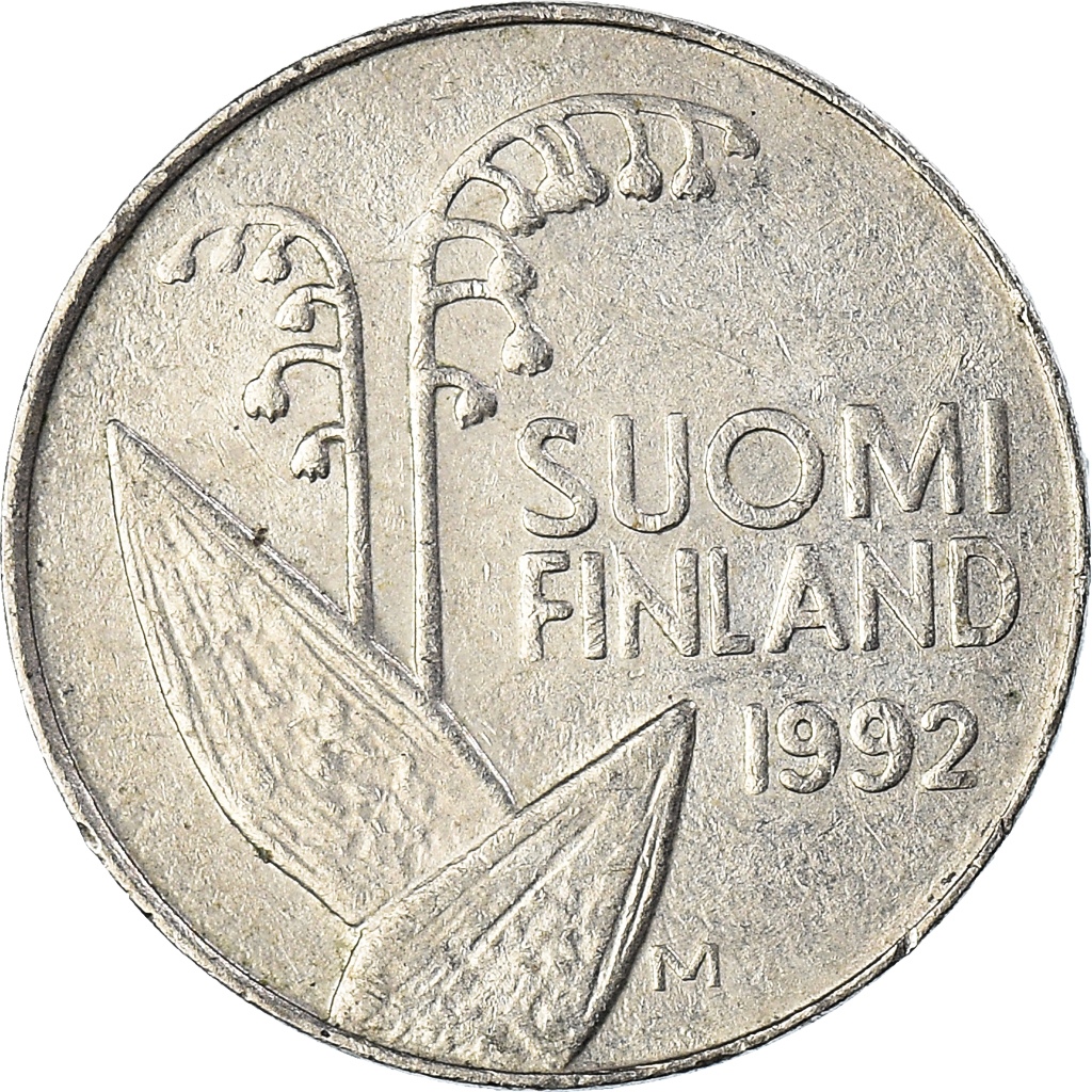 Coin, Finland, 10 Pennia, 1992 | European Coins