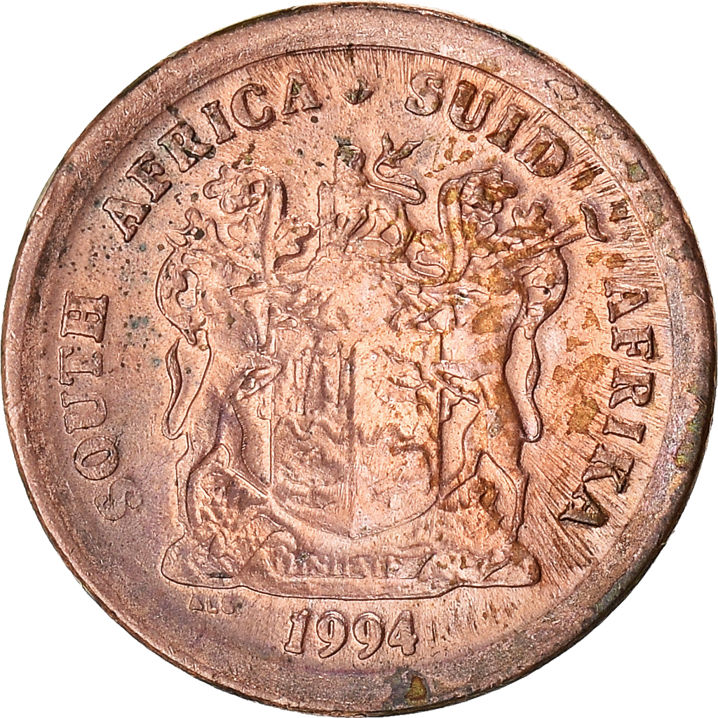 Coin, South Africa, Cent, 1994 | African Coins