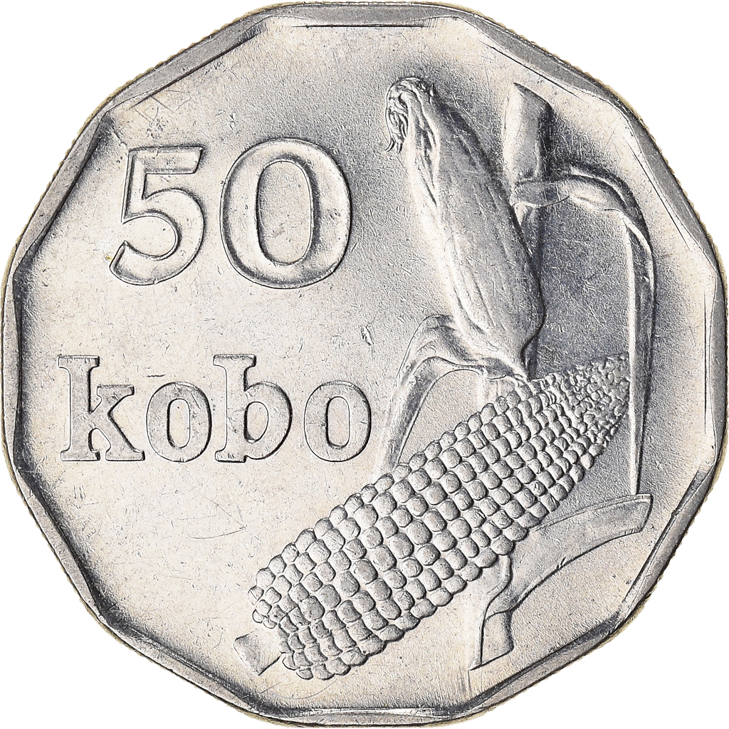 Coin, Nigeria, 50 Kobo, 1991 | African Coins