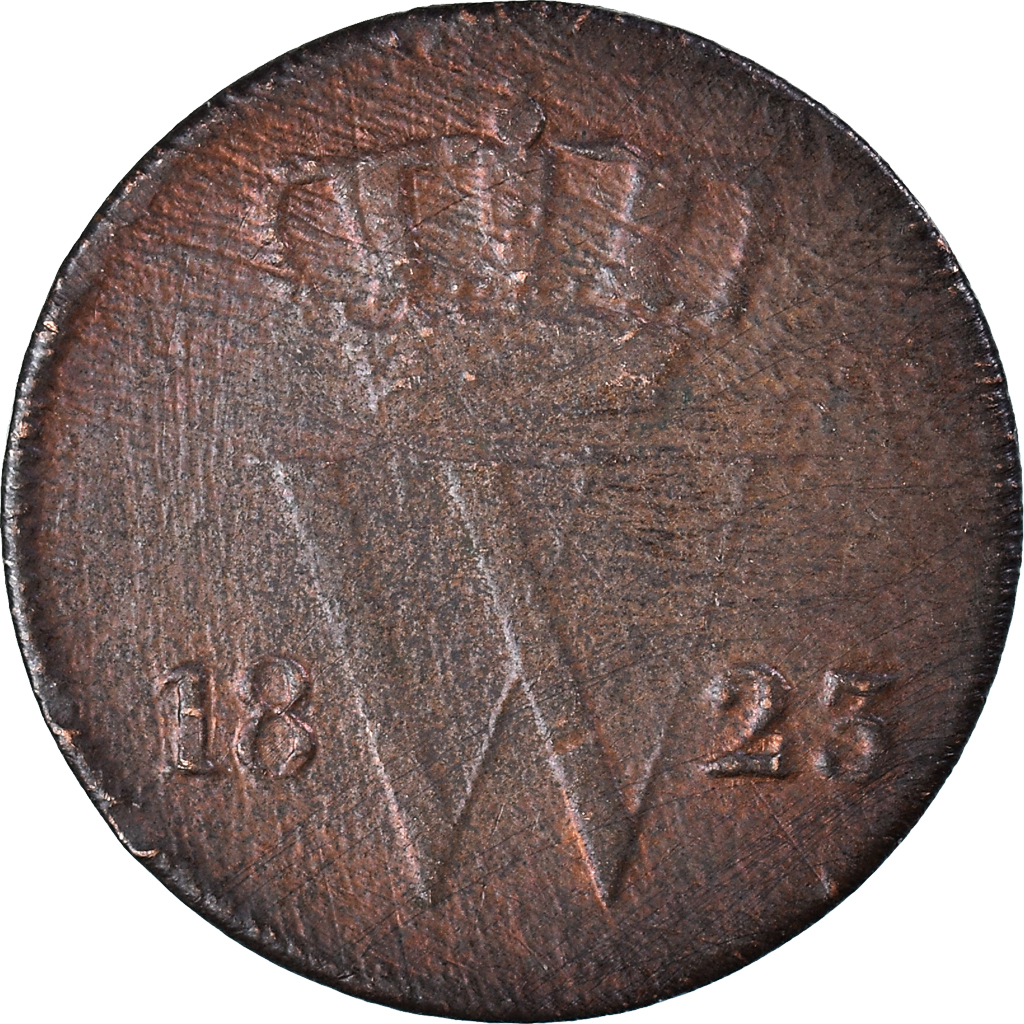 Coin, Netherlands, Cent, 1823 | European Coins