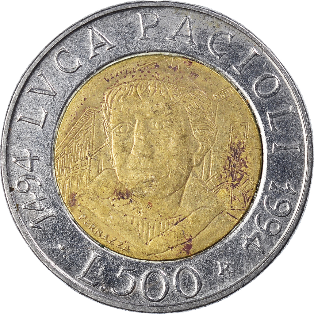 [#1014397] moneda, italia, 500 lire, 1994 - Compra venta en todocoleccion