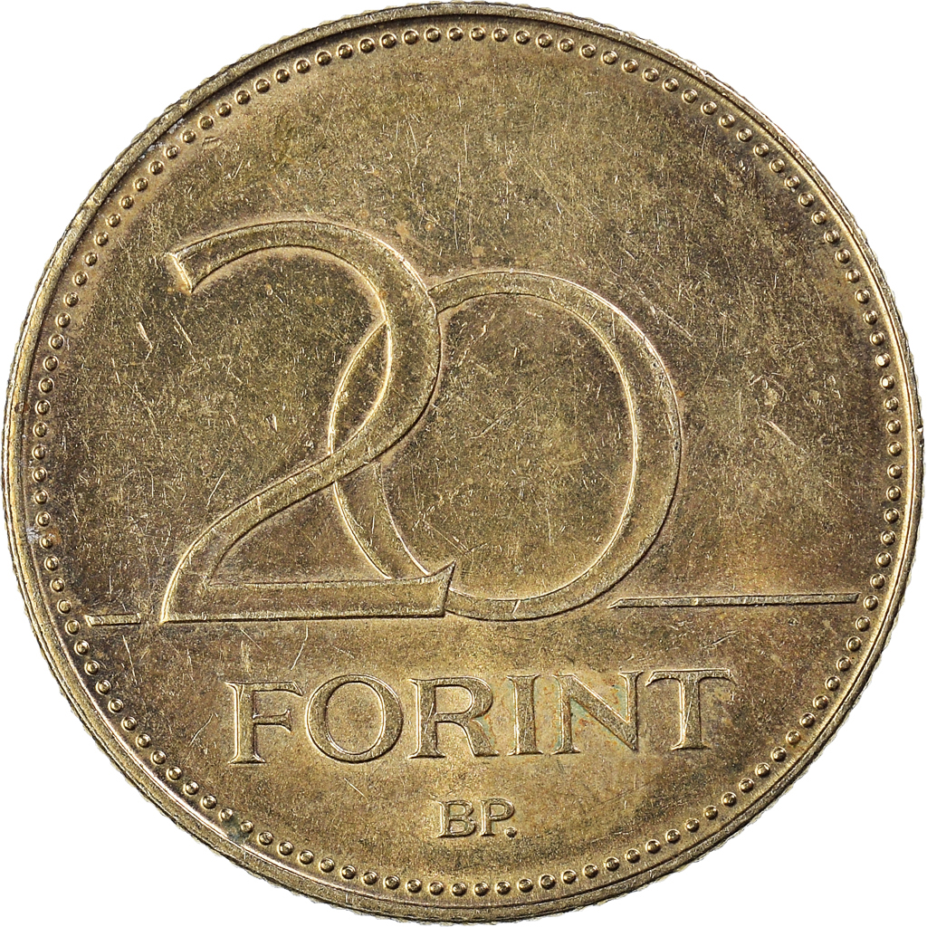 Coin, Hungary, 20 Forint, 2017 | European Coins