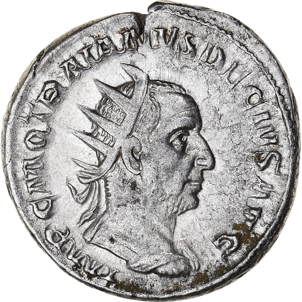 Coin, Trajan Decius, Antoninianus, 249-251, Rome, , Billon, RIC:11