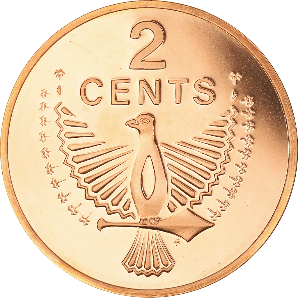 Coin, Solomon Islands, 2 Cents, 1978, Proof, , Bronze, KM:2 ...