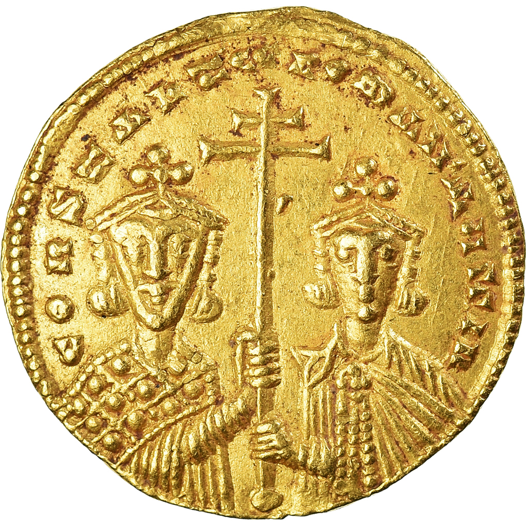Coin, Constantine VII Porphyrogenitus, Solidus, 947-950, Constantinople
