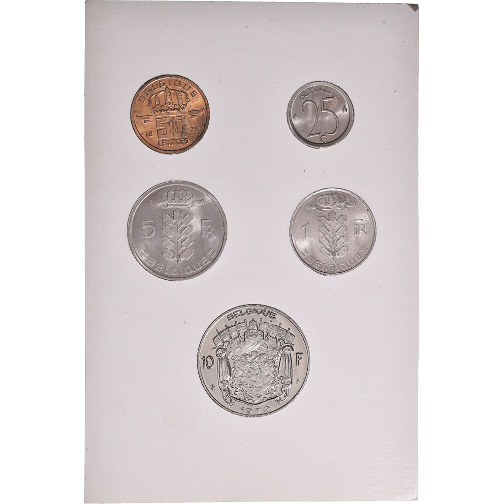 Coin, Belgium, Baudouin I, Set, 1972, BU - French legend, | European Coins