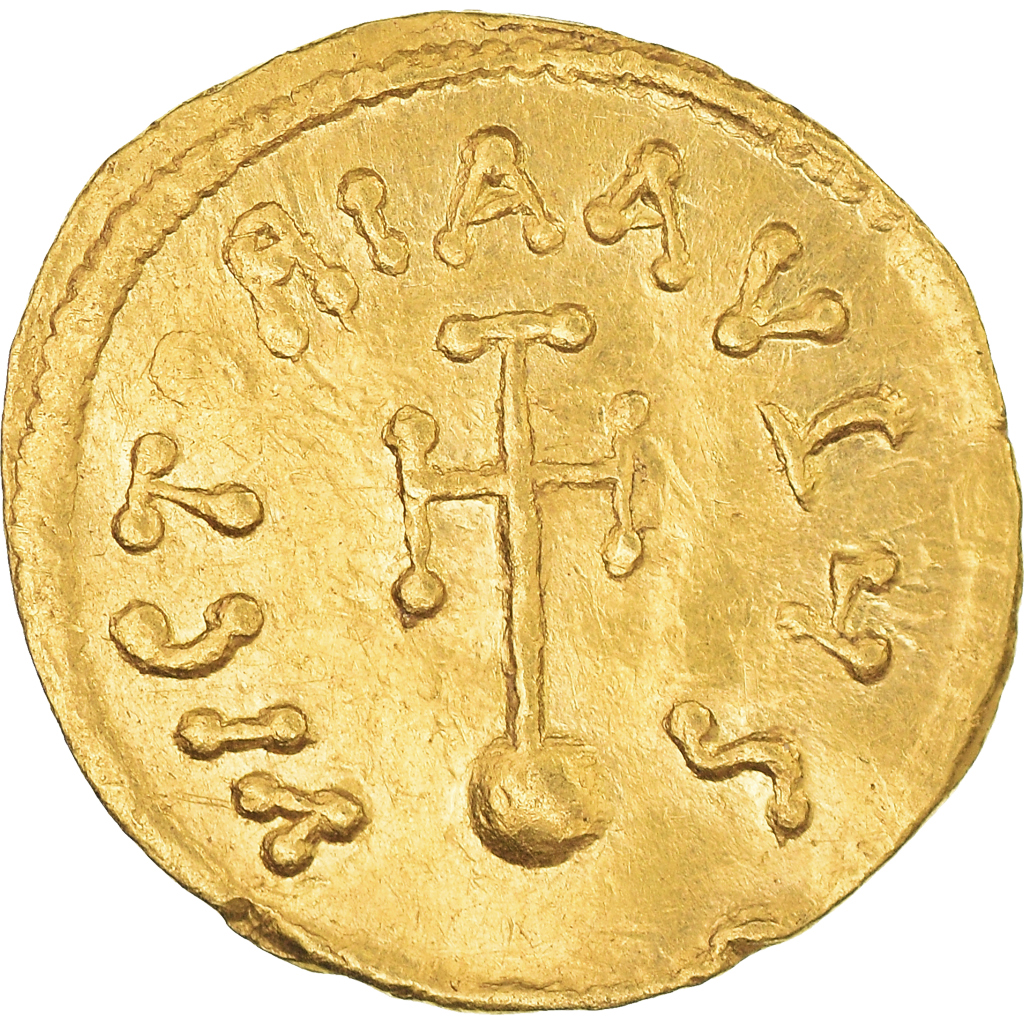 Coin, Constans II, Semissis, 641-668 AD, Constantinople, , Gold