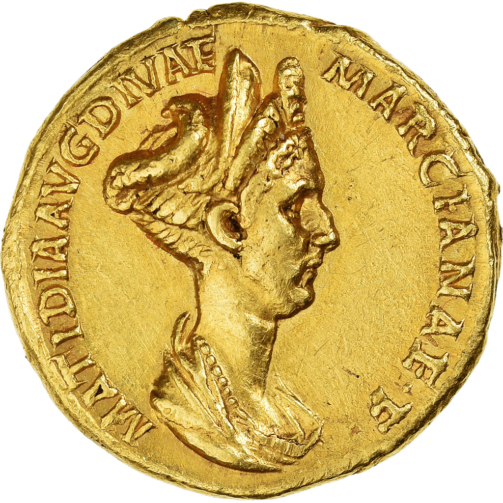 Matidia, Aureus, 112-117, Rome, Gold, AU(55-58), RIC:759 | Roman ...