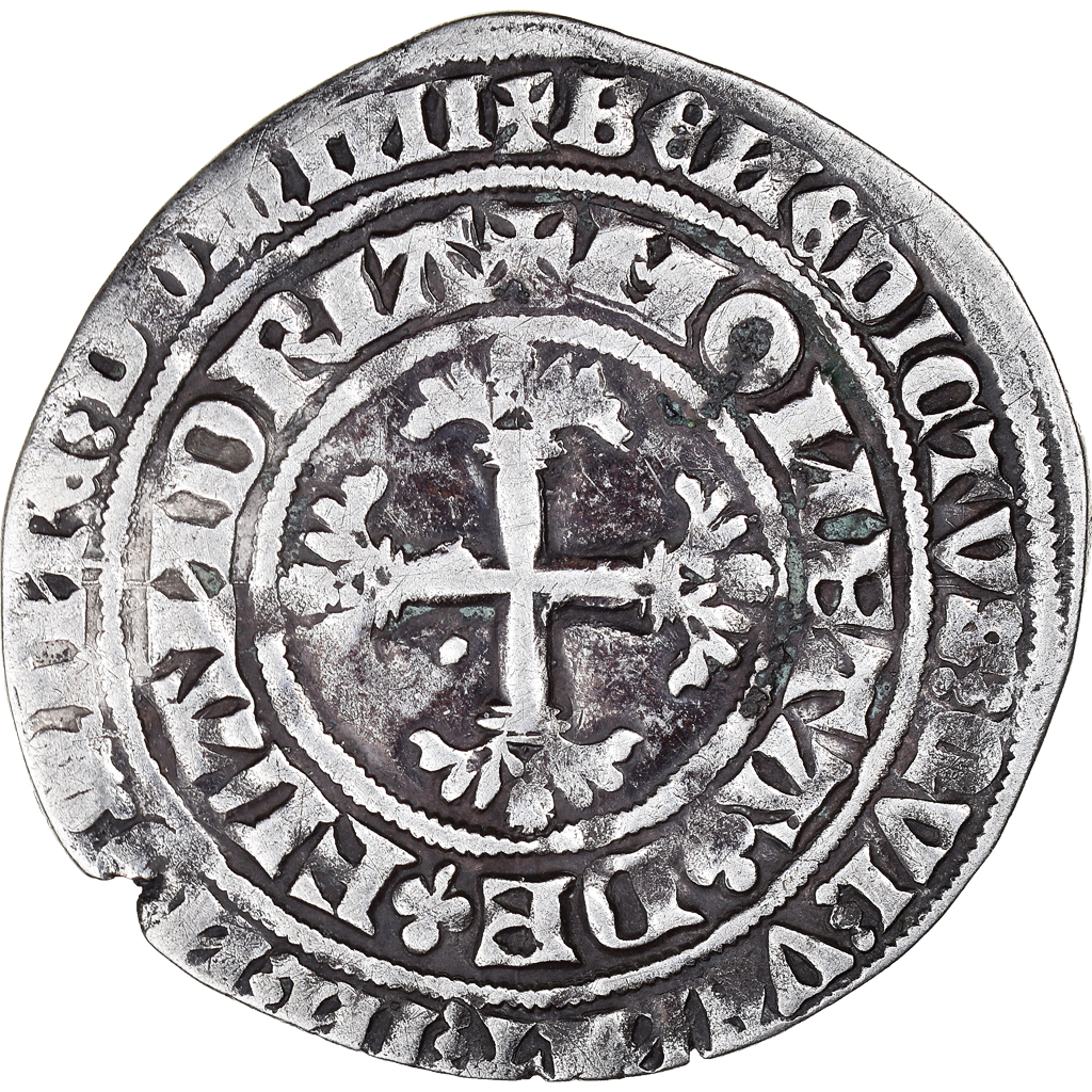 Coin, France, Flanders, Louis II de Mâle, Double Gros dit Botdraeger