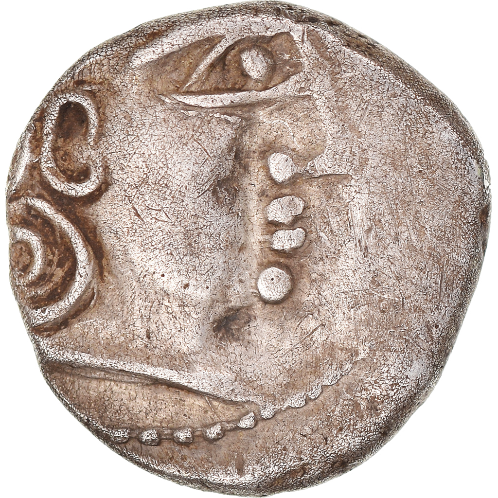 Arverni, Drachm, ca. 120-60 BC, Extremely rare, Silver, | Celtic Coins