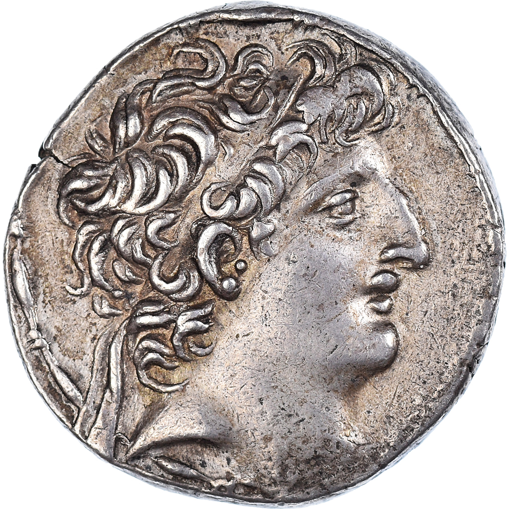 Coin, Seleukid Kingdom, Antiochos VIII Epiphanes, Tetradrachm, 121/0-113 BC