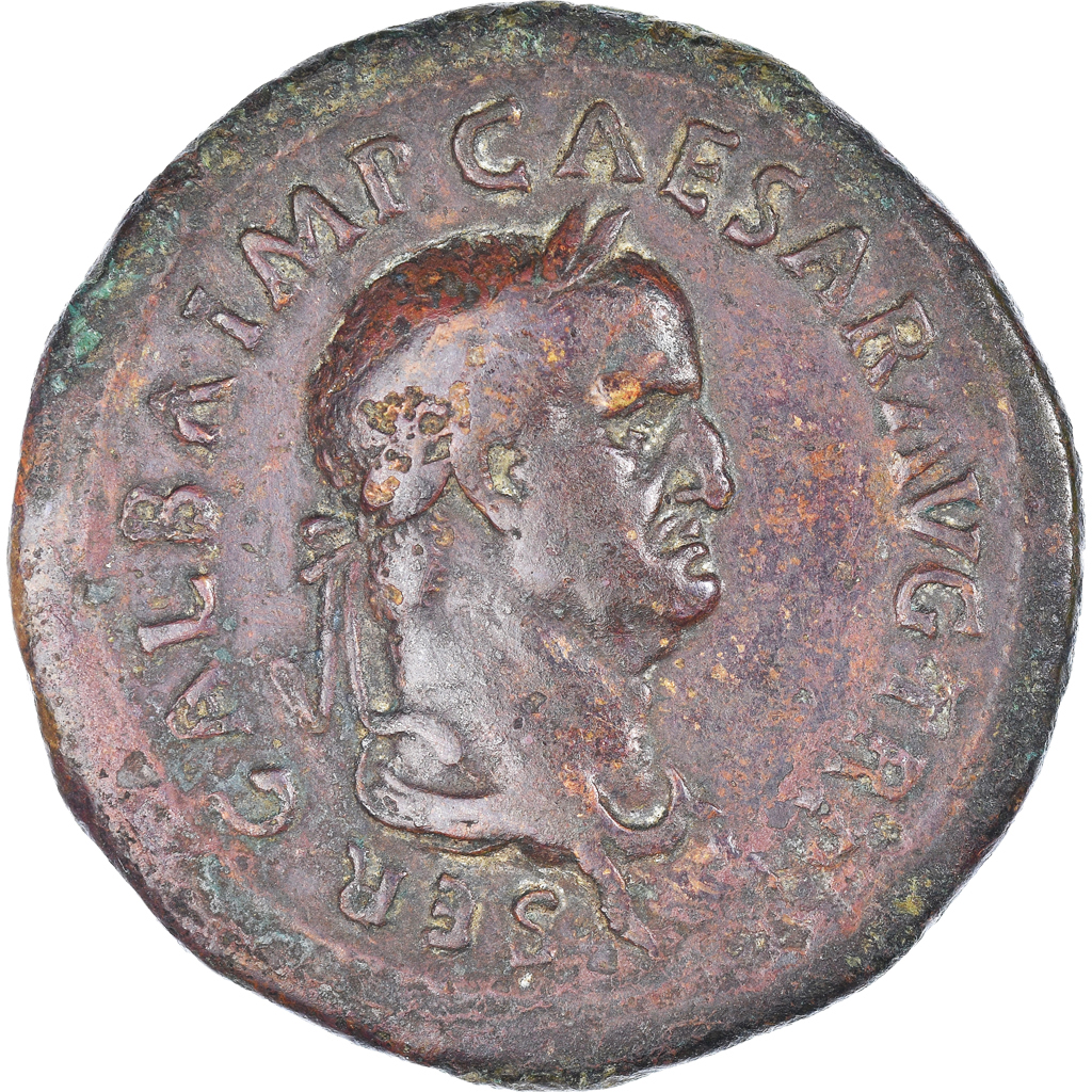 Coin, Galba, Sestertius, 68-69, Rome, , Bronze, RIC:388 | Roman ...