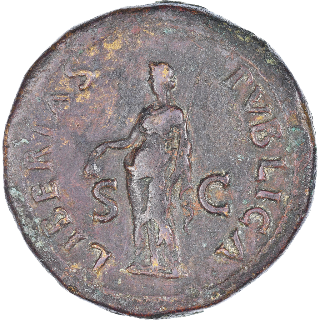 Coin, Galba, Sestertius, 68-69, Rome, , Bronze, RIC:388 | Roman ...