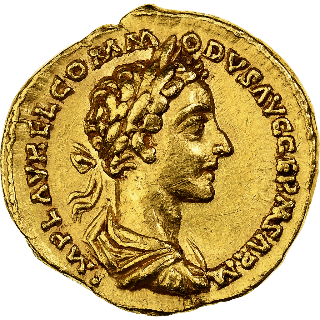 Commodus, Aureus, 177, Rome, Pedigree, Gold, , RIC:633 | Roman Imperial ...