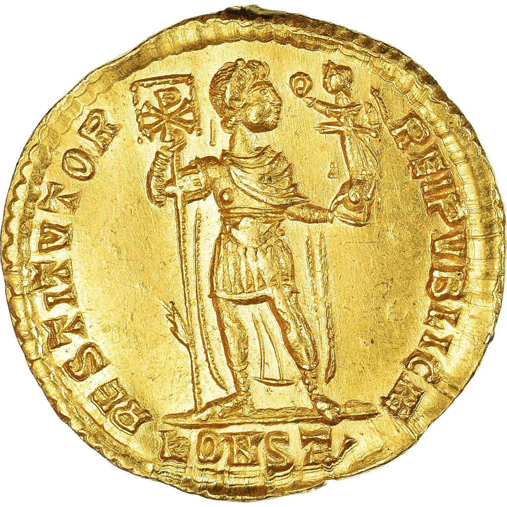 Valentinian I, Solidus, 364-367, Arles, Gold, , RIC:1A | Roman Imperial ...