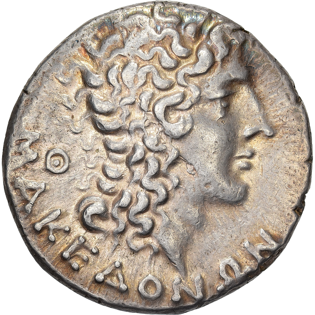 Coin, Macedonia (Roman Protectorate), Aesillas Quaestor, Tetradrachm ...