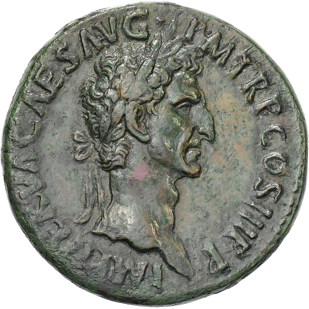 Nerva, Sestertius, 97, Rome, Bronze, , RIC:80 | Roman Imperial Coins