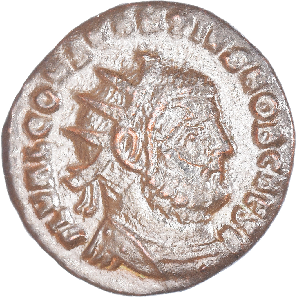 Coin, Constantius I, Fraction Æ, 295-299, Kyzikos, , Bronze, RIC:18a
