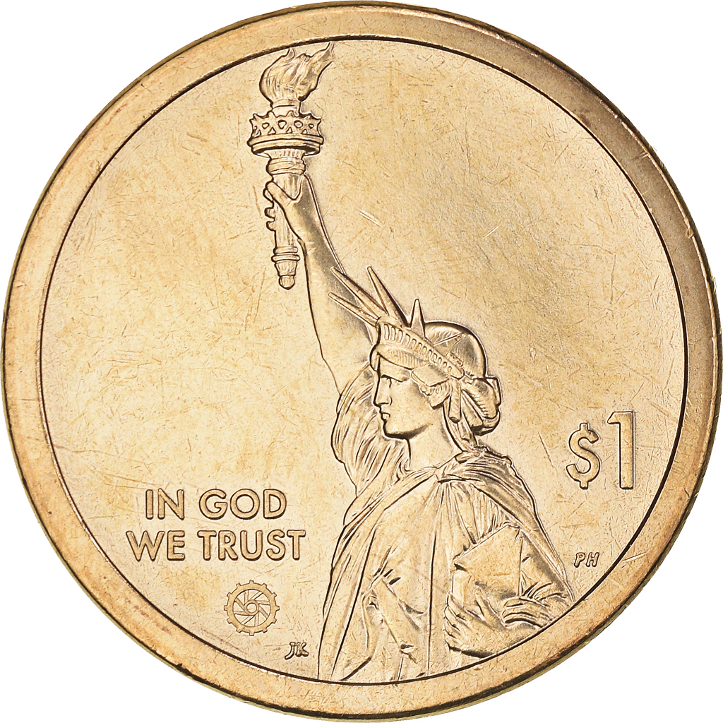 Coin, United States, American Innovation - New York, Dollar, 2021 ...