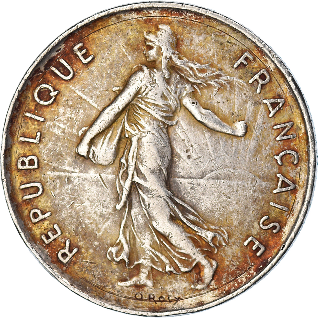 [#1034163] moneda, francia, semeuse, 5 francs, - Compra venta en todocoleccion