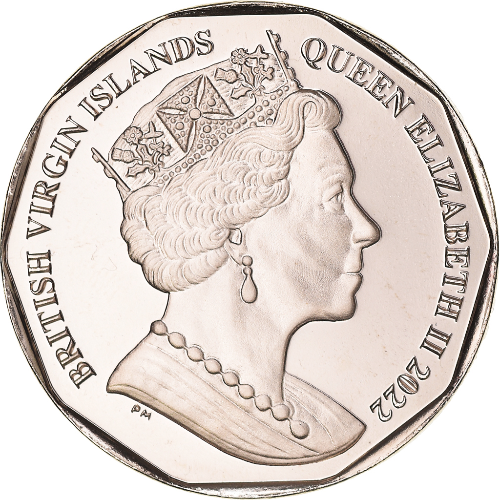 Coin, BRITISH VIRGIN ISLANDS, Dollar, 2022, Pobjoy Mint, HMS Astrea.FDC
