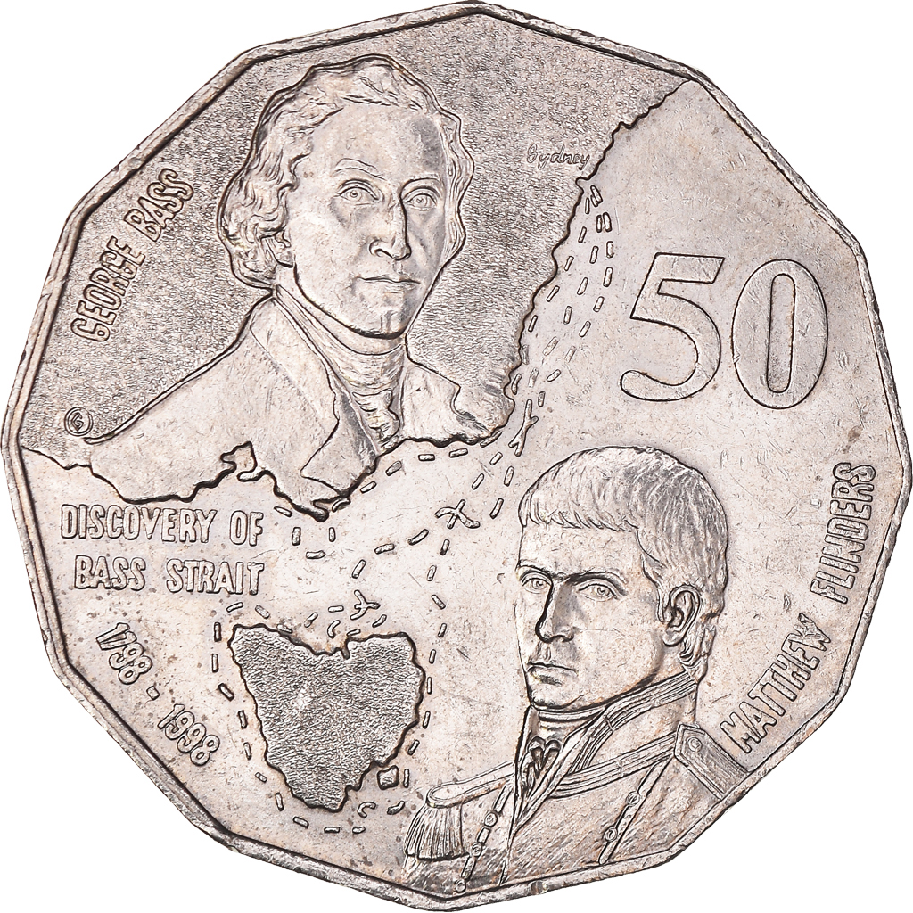 Coin, Australia, Elizabeth II, 50 Cents, 1998, , Copper-nickel, KM:364