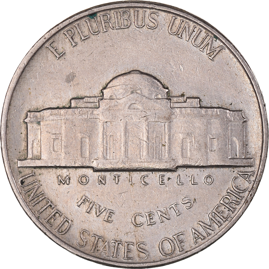 Coin United States Thomas Jefferson 5 Cents 1959 Philadelphia coin-united-states-thomas-jefferson-5-cents-1959-philadelphia