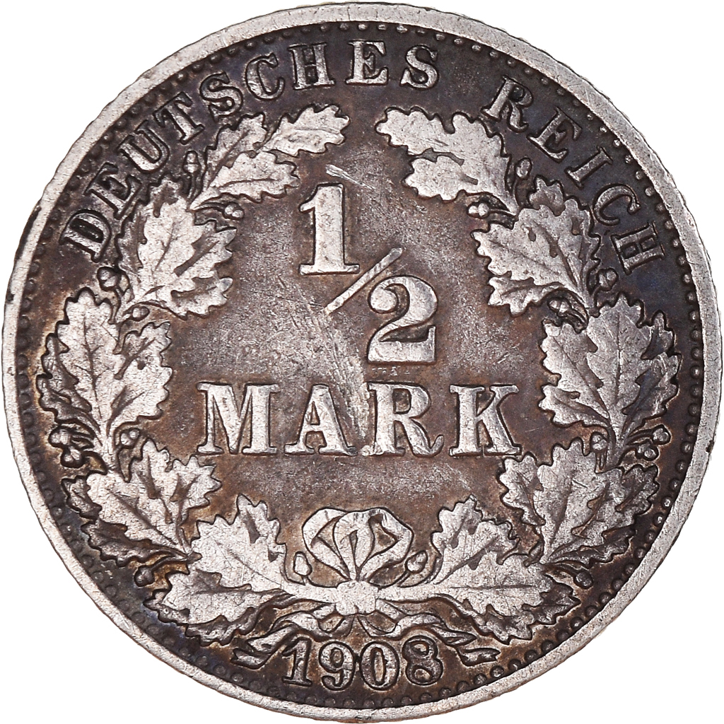 [#1042235] moneda, alemania - imperio, 1/2 mark - Compra venta en ...