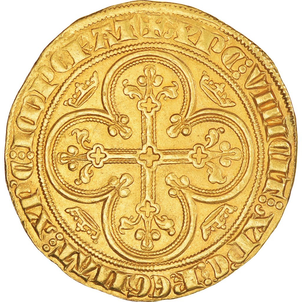 Coin, France, Philippe IV le Bel, Chaise d'or, (1303), Rare, , Gold
