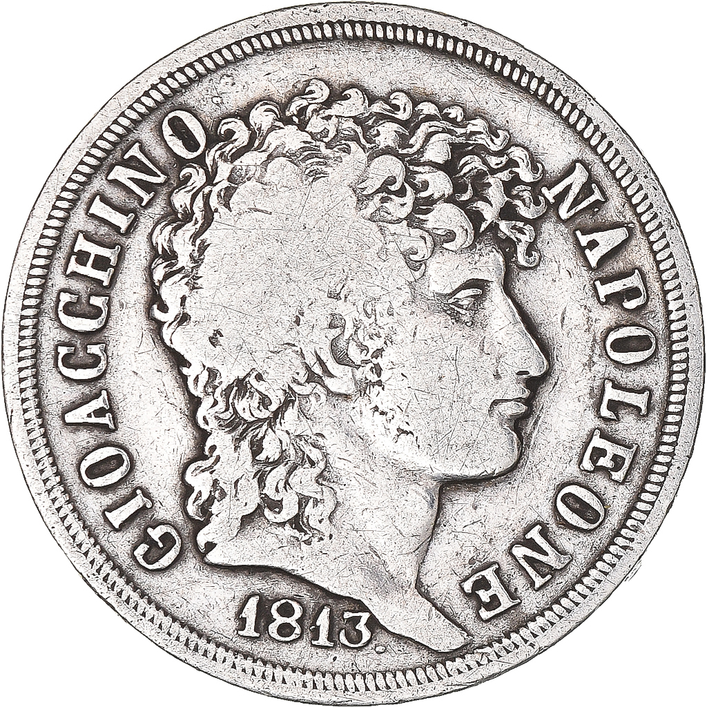 Coin, ITALIAN STATES, NAPLES, Joachim Murat, 2 Lire, 1813, Naples,