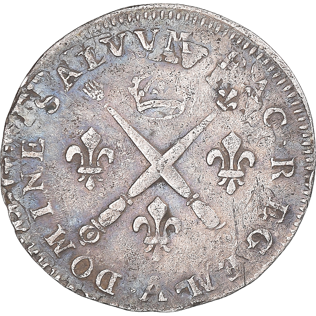 Coin, France, Louis XIV, 5 Sols aux insignes, 5 Sols, 1/16 ECU, 1702, Paris
