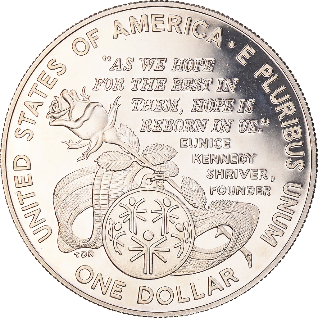 Coin, United States, Dollar, 1995, U.S. Mint, Philadelphia, Proof,