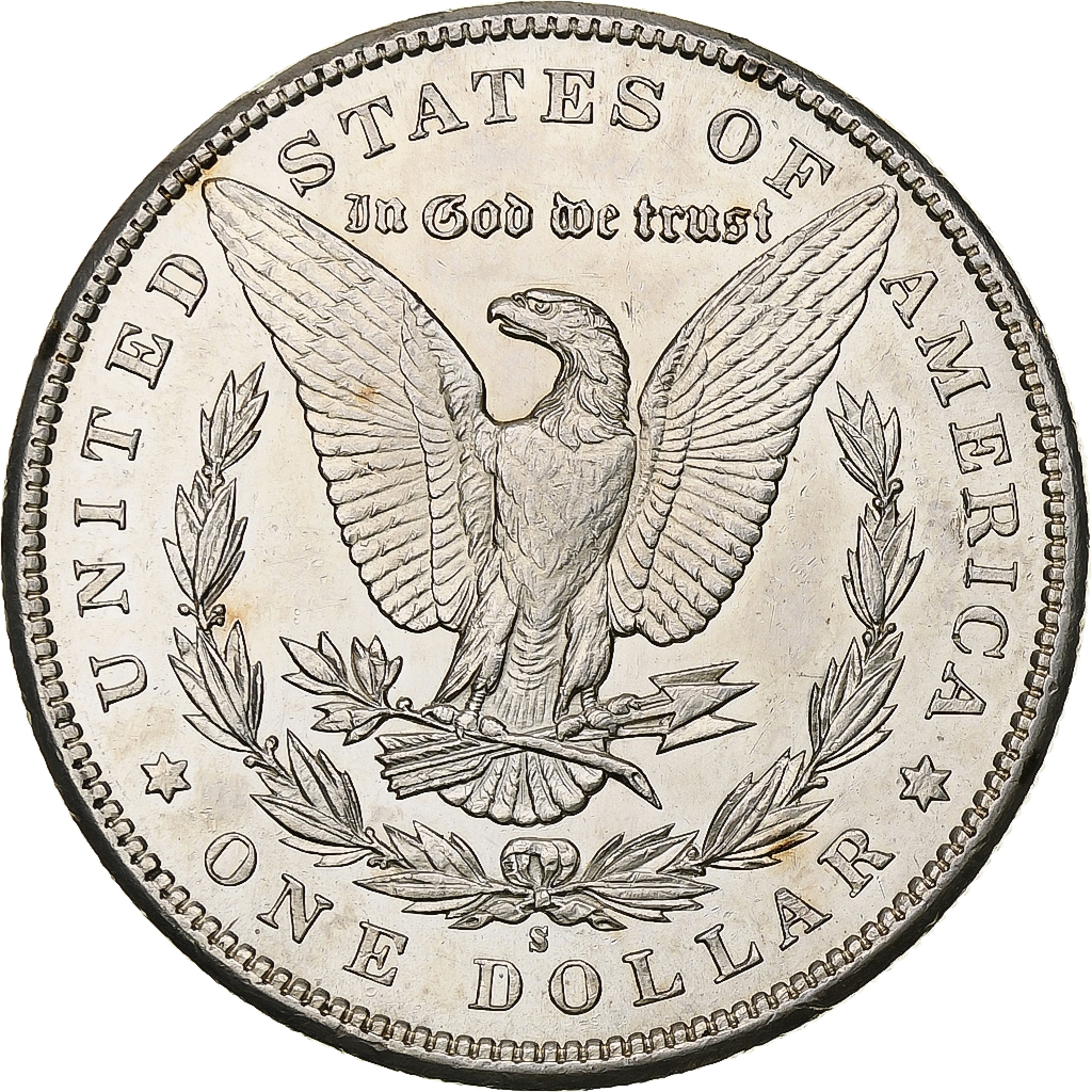United States, Morgan dollar, 1897, San Francisco, Silver, , KM:110