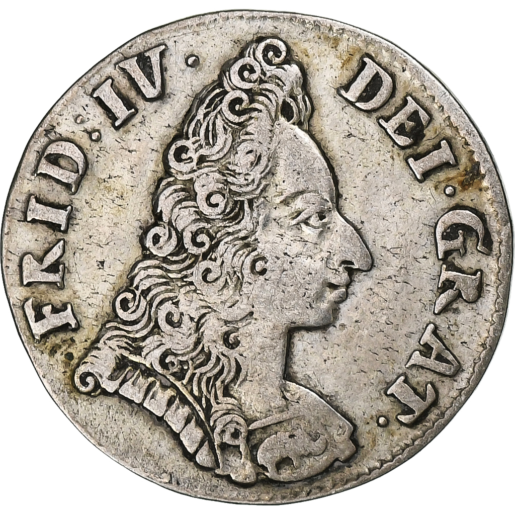 Denmark, Frederik IV, 8 Skilling, 1703, Copenhagen, Silver, , KM:470
