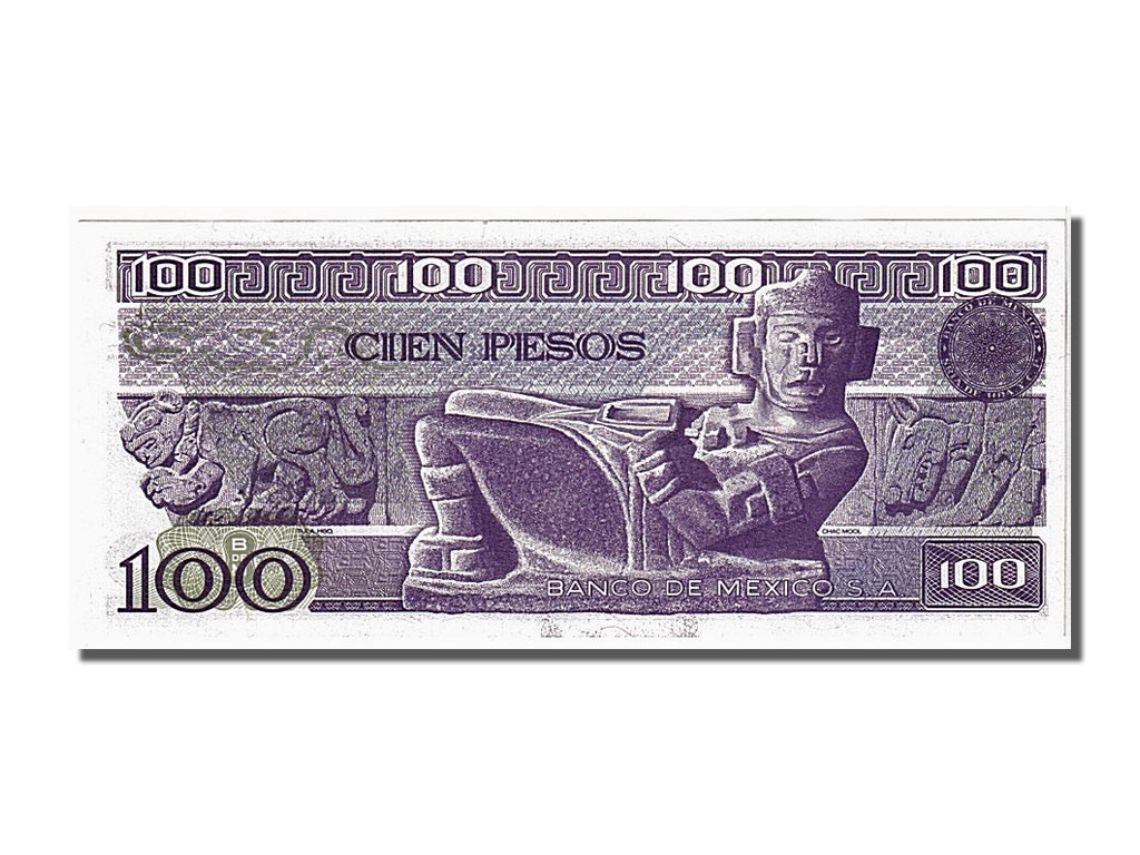 Banknote, Mexico, 100 Pesos, 1982, UNC(65-70) | World Paper Money