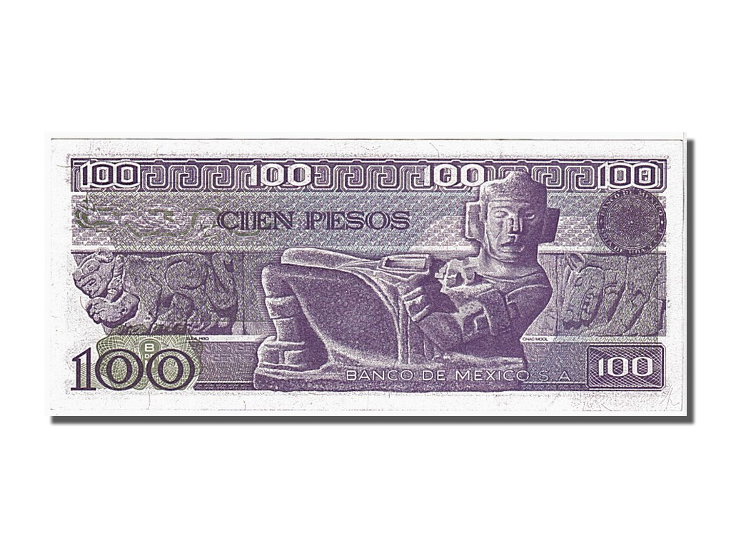 Banknote, Mexico, 100 Pesos, 1982, UNC(65-70) | World Paper Money
