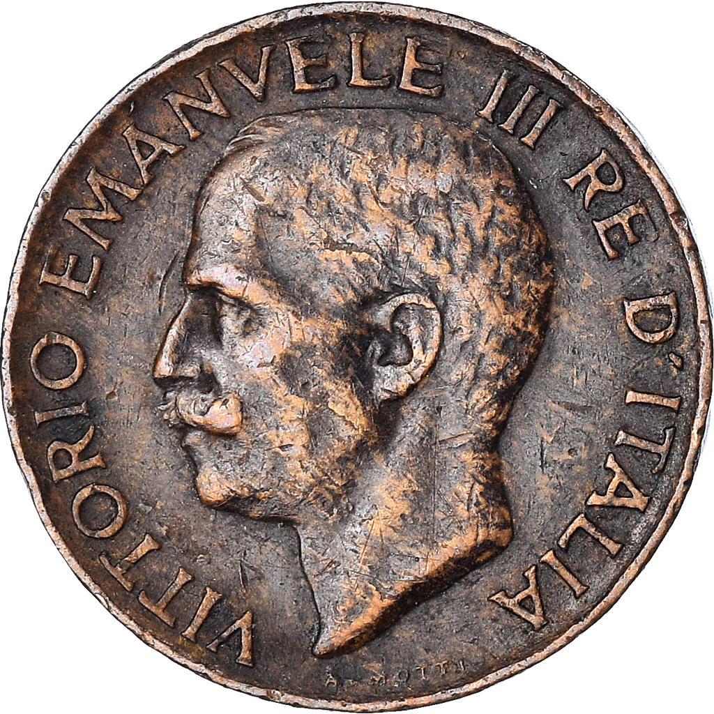 Coin, Italy, 5 Centesimi, 1922 | European Coins