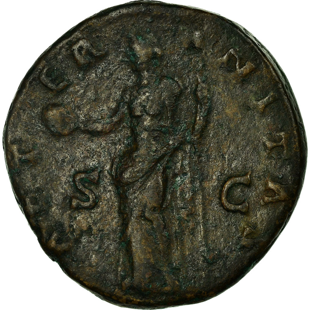 Coin, Faustina I, Dupondius, , Bronze, Cohen:38 | Roman Imperial Coins