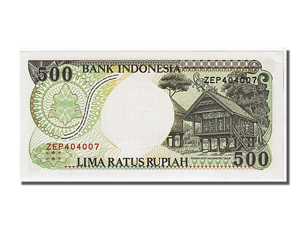 Banknote, Indonesia, 500 Rupiah, 1992, UNC(65-70) | World Paper Money