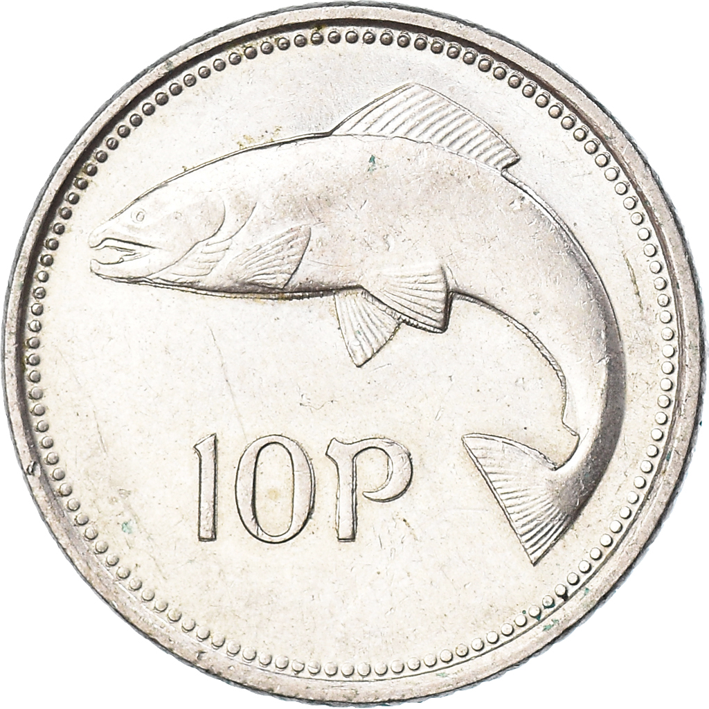 Coin, Ireland, 10 Pence, 1993 | European Coins