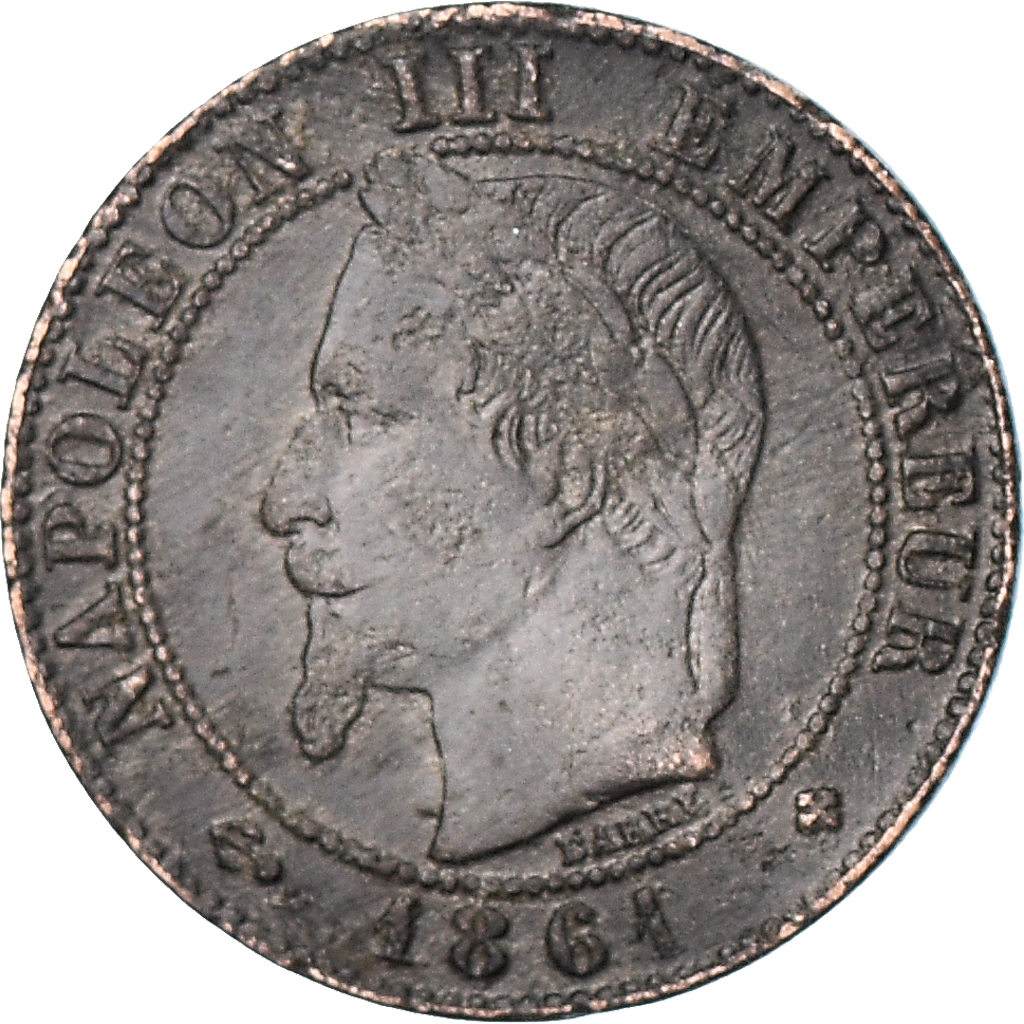 Coin, France, Centime, 1861 | European Coins