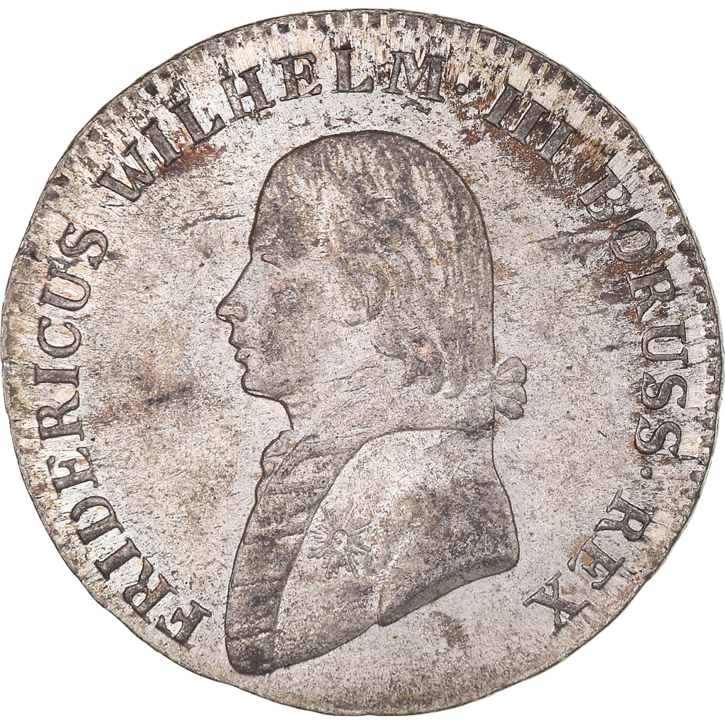 Coin, German States, PRUSSIA, Friedrich Wilhelm III, 4 Groschen, 1806 ...