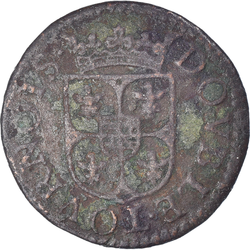 Coin, France, Ardennes, Charles Ier de Gonzague, Double Tournois, 1609
