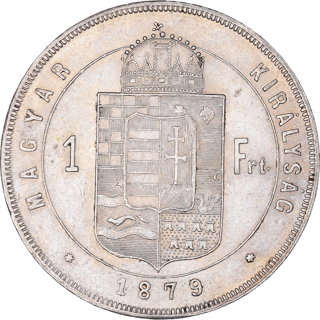 Coin, Hungary, Franz Joseph I, Forint, 1879, Kremnitz, , Silver