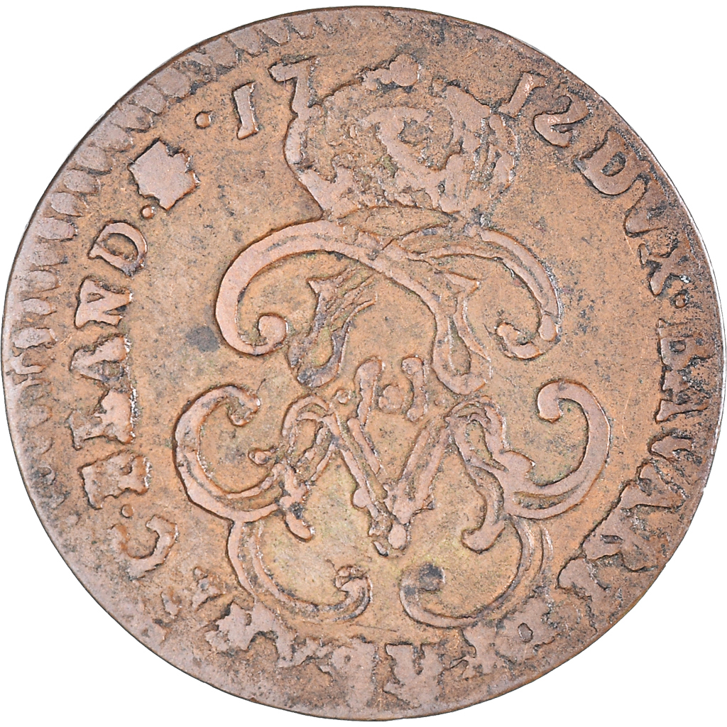 Coin, Spanish Netherlands, NAMUR, Maximilian Emmanuel of Bavaria, Liard ...